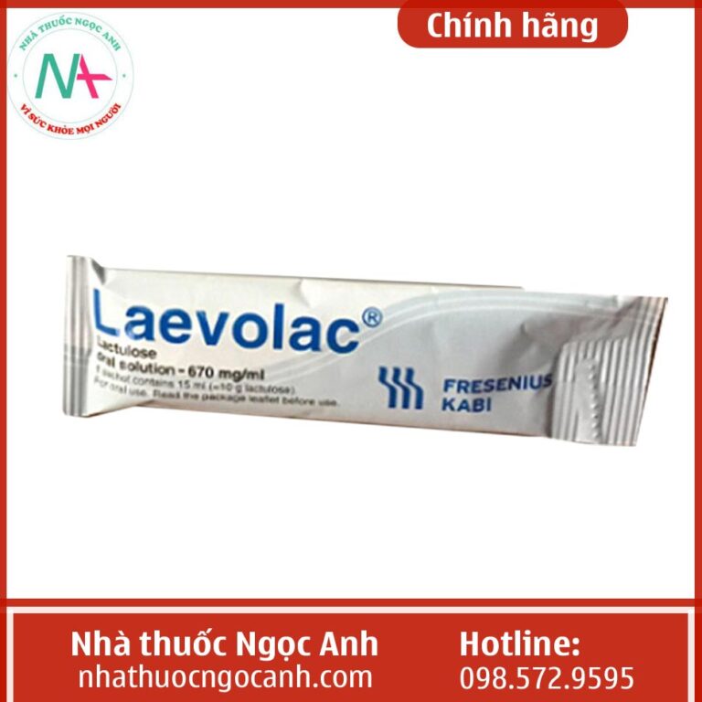 Thuốc Laevolac 670mg/ml có tác dụng gì, giá bao nhiêu, mua ở đâu