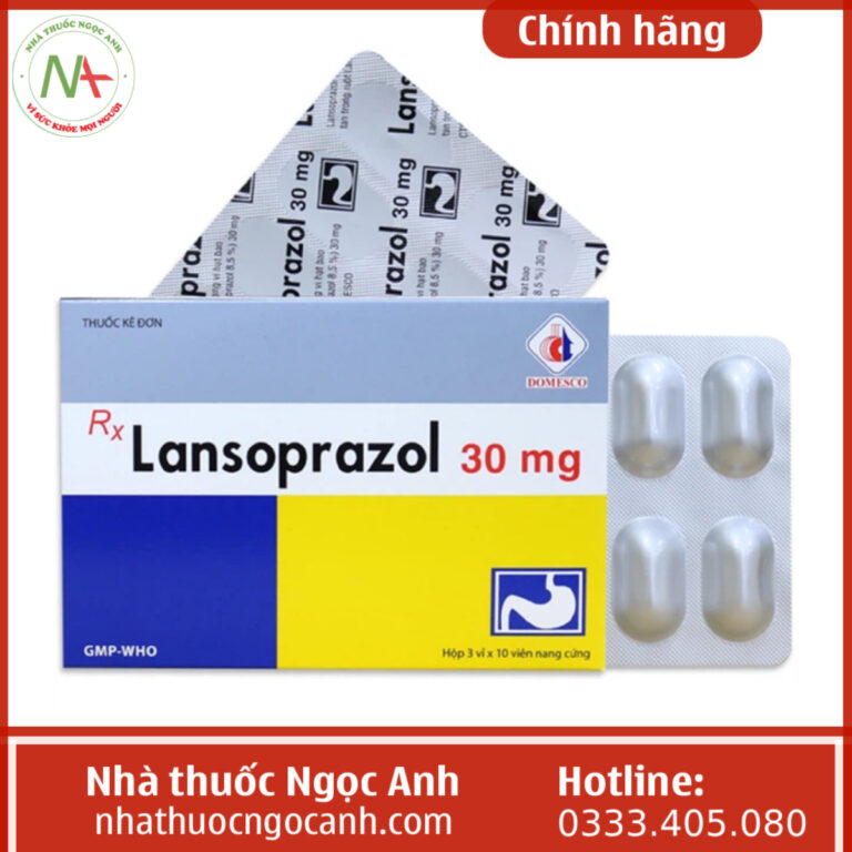 Thuốc Lansoprazol 30mg Domesco là thuốc gì, giá bao nhiêu, mua ở đâu?