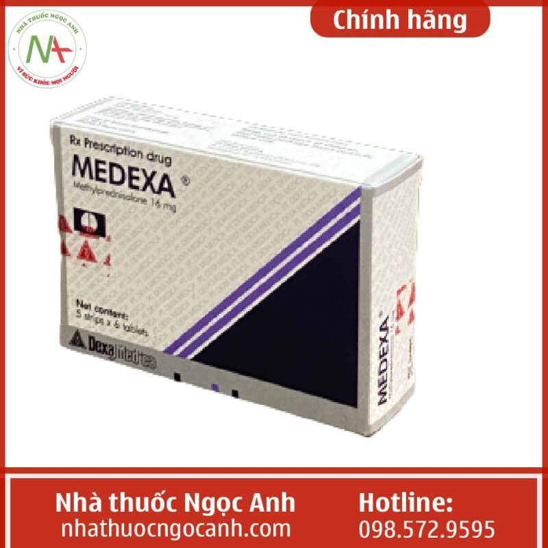 Thuốc Medexa 16mg là thuốc gì, có tác dụng gì, giá bao nhiêu, mua ở đâu