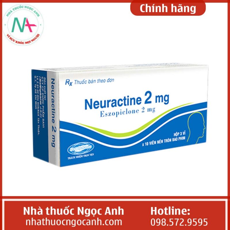 Thuốc Neuractine 2mg là thuốc gì, giá bao nhiêu, mua ở đâu?