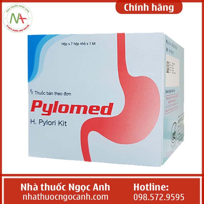 Thuốc Pylomed H.pylori Kit là thuốc gì, giá bao nhiêu, mua ở đâu?