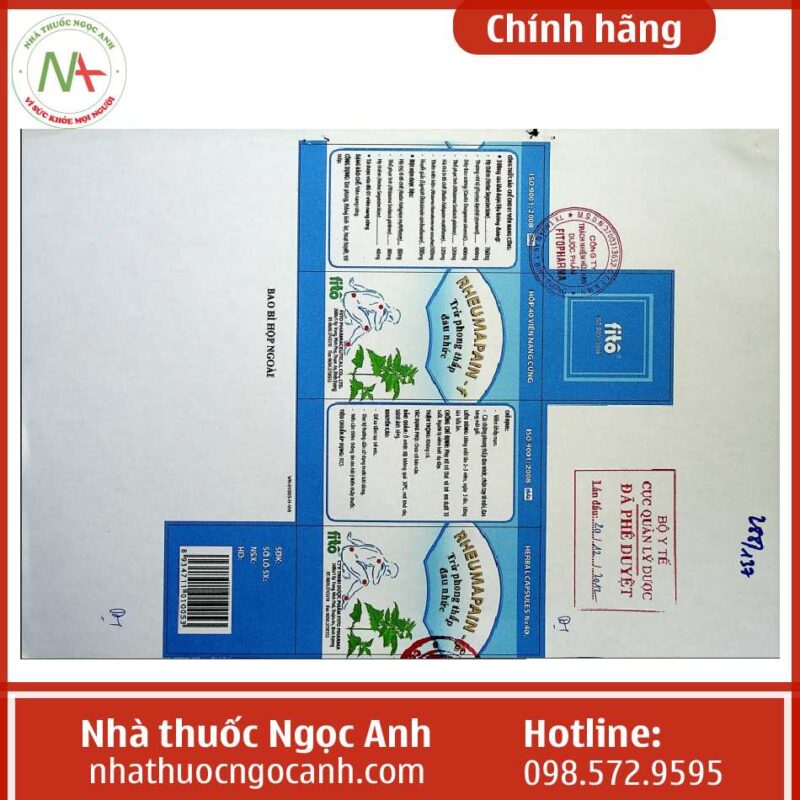 Thuốc Rheumapain-f là thuốc gì, tác dụng gì, mua ở đâu, giá bao nhiêu?