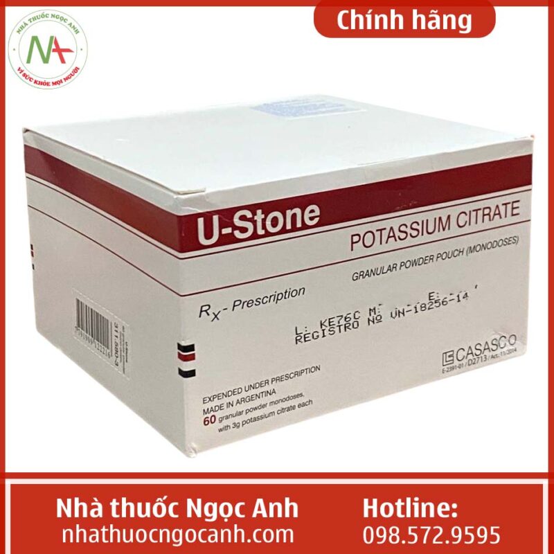 Thuốc U-Stone là thuốc gì, có tác dụng gì, mua ở đâu, giá bao nhiêu