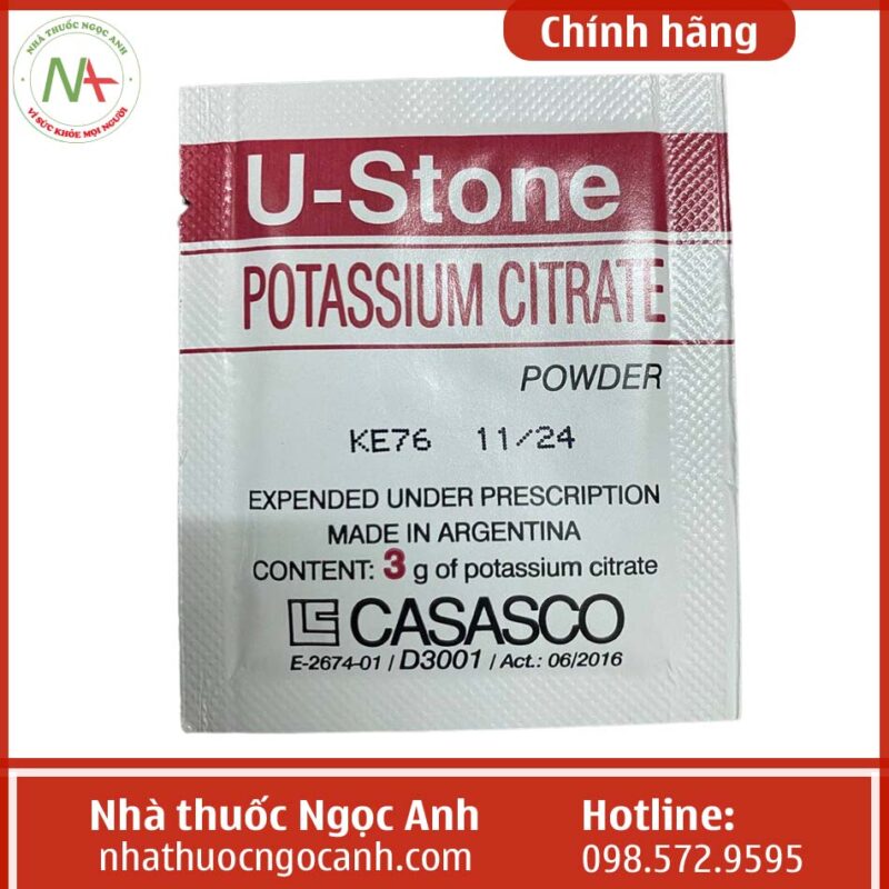 Thuốc U-Stone là thuốc gì, có tác dụng gì, mua ở đâu, giá bao nhiêu