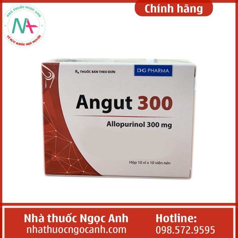 Thuốc Angut 300 là thuốc gì, liều dùng, giá bao nhiêu, mua ở đâu?