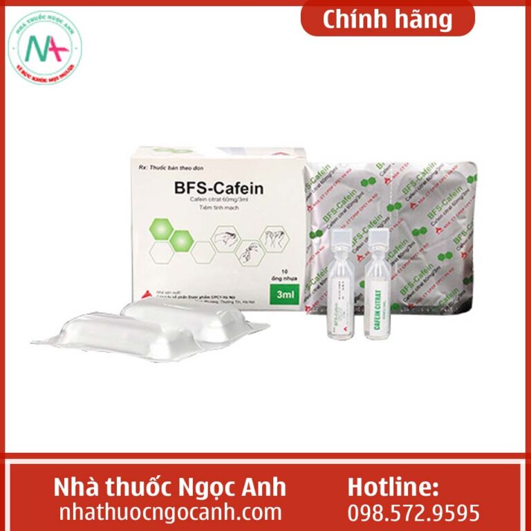 Thuốc BFS-Cafein Cafein citrat 30mg/3ml giá bao nhiêu, mua ở đâu