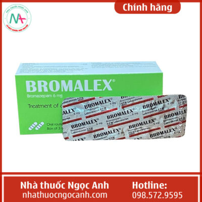 Bromalex 6mg là thuốc gì? Có tốt không? giá bao nhiêu?