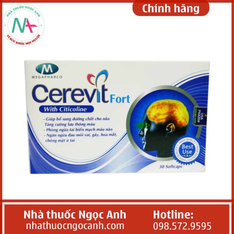 Thuốc Cerevit Fort có tốt không, có giá bán bao nhiêu tiền, mua ở đâu