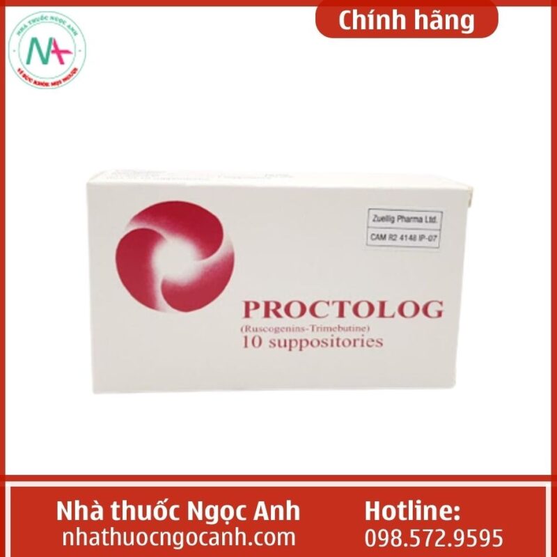Proctolog là thuốc gì? Thành phần, công dụng và hướng dẫn sử dụng