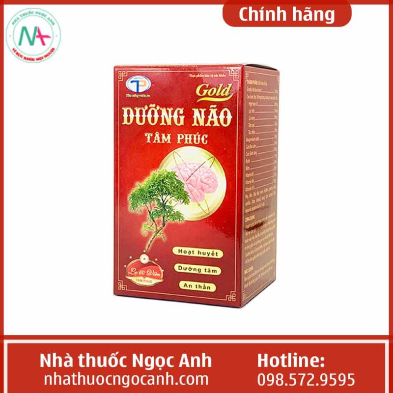 Dưỡng não Tâm Phúc Gold là thuốc gì, mua ở đâu, giá bao nhiêu?
