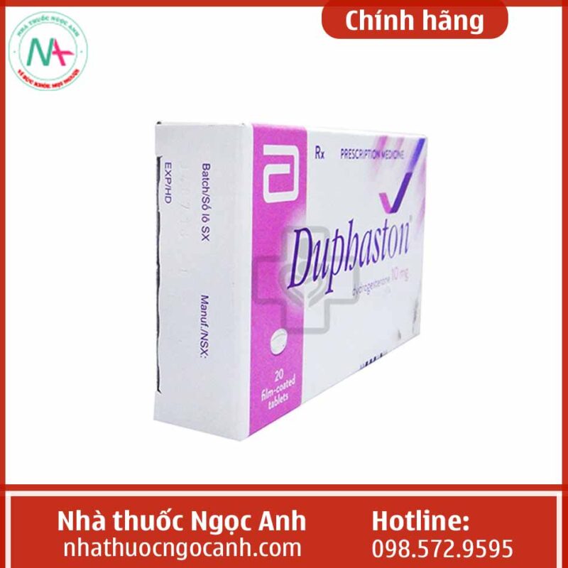 Duphaston 10mg là thuốc gì? Thành phần, Công dụng, giá bao nhiêu?