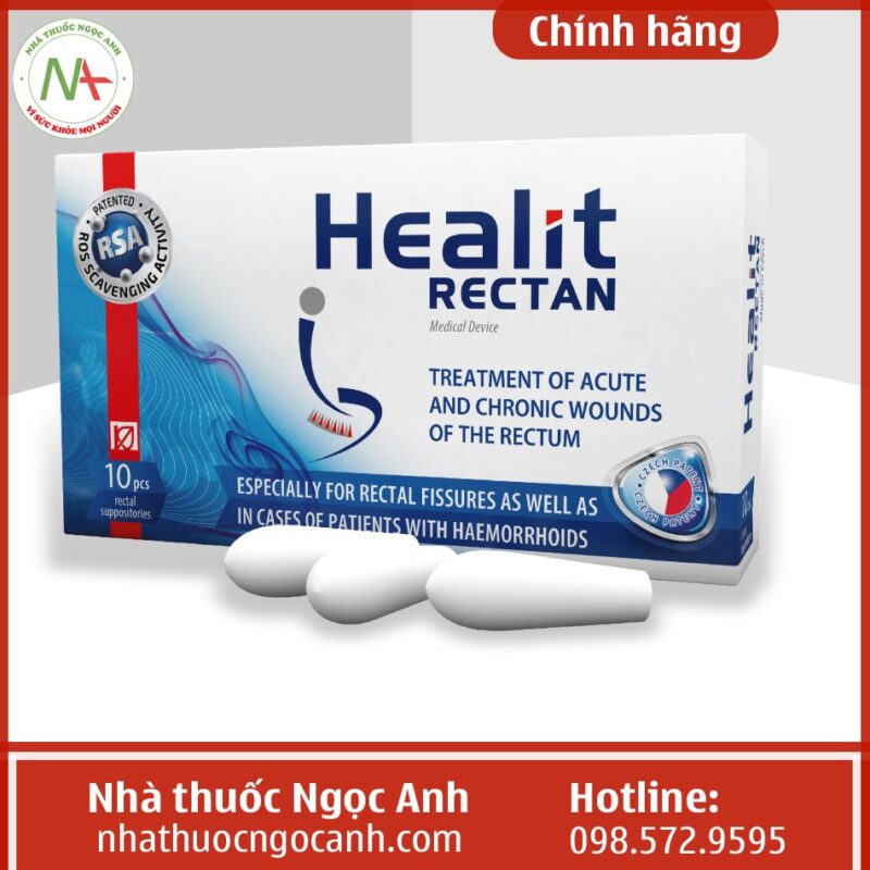 Thuốc Healit Rectan là thuốc gì? Giá bao nhiêu? Mua ở đâu?
