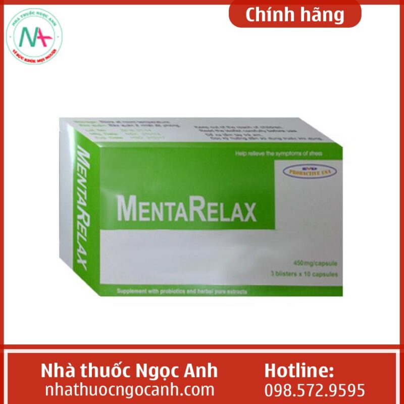 [CHÍNH HÃNG] Mentarelax 450mg - Chống trầm cảm hiệu quả