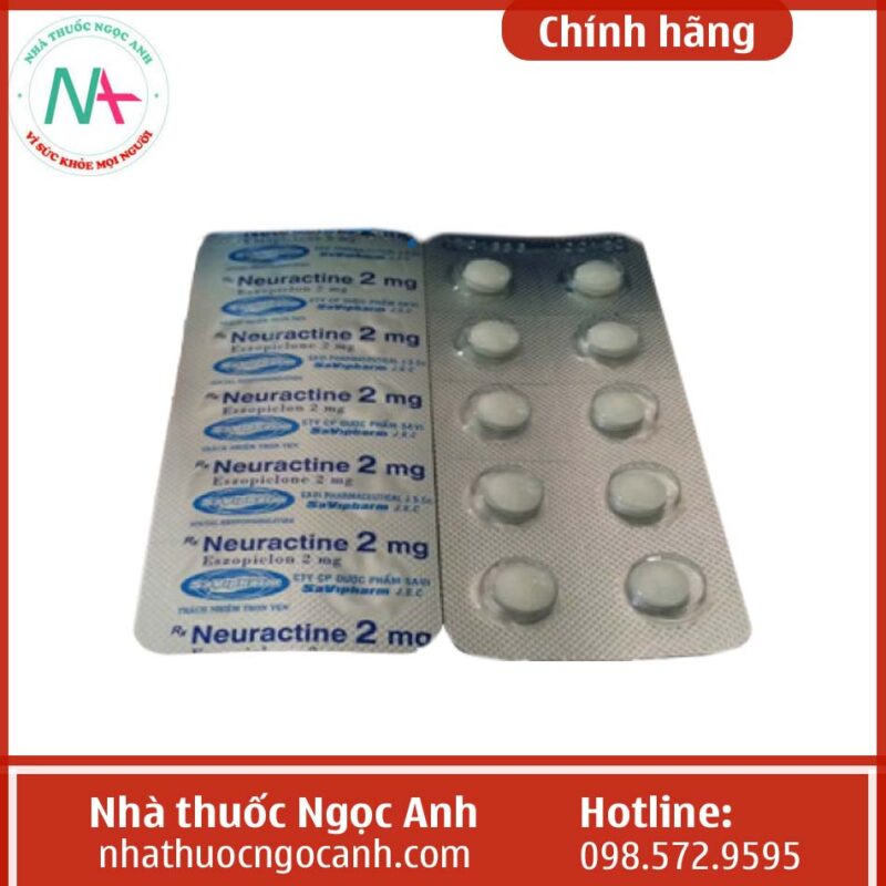 Thuốc Neuractine 2mg là thuốc gì, giá bao nhiêu, mua ở đâu?