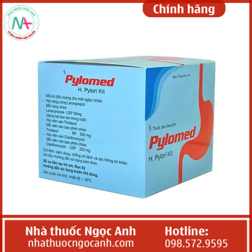 Thuốc Pylomed là thuốc gì? Cách dùng, công dụng, giá bao nhiêu?