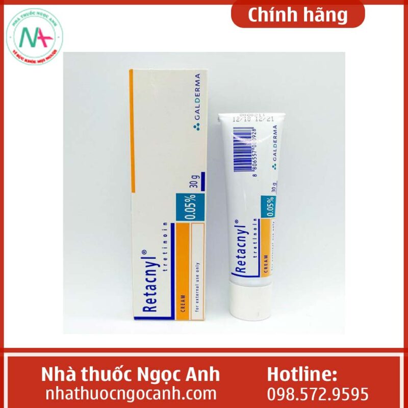 Thuốc Retacnyl 0,05% là thuốc gì, có tác dụng gì, giá bao nhiêu, mua ở đâu