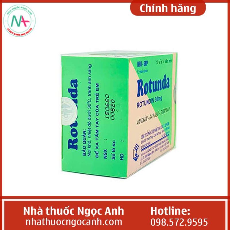 Thuốc Rotunda thành phần, uống bao lâu, giá bao nhiêu, mua ở đâu