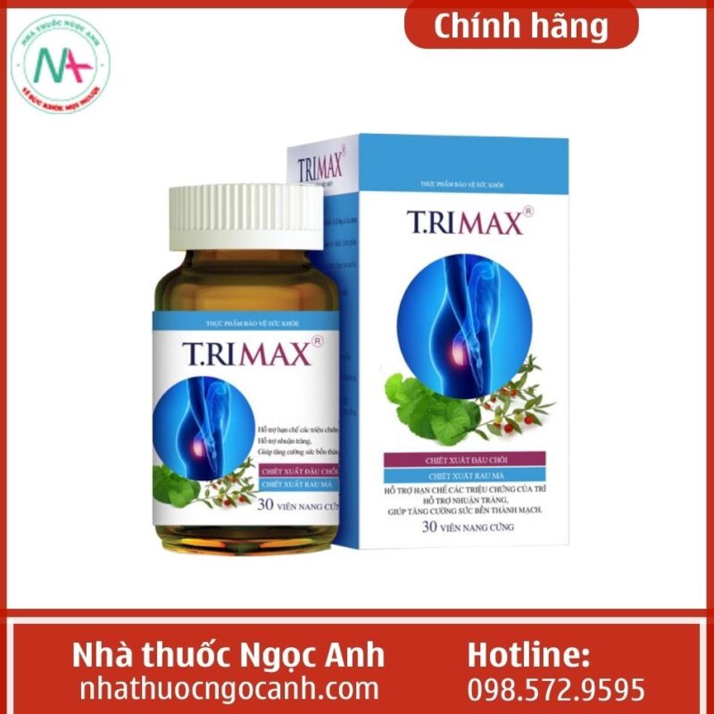 Viên uống Trimax là thuốc gì, có tốt không, giá bao nhiêu, mua ở đâu