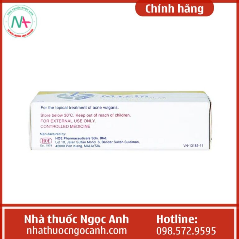 Thuốc T3 Mycin gel là thuốc gì, có tác dụng gì, giá bao nhiêu, mua ở đâu