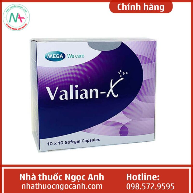 Thuốc Valian-X là thuốc gì, thành phần, giá bao nhiêu, mua ở đâu?