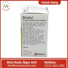 Thuốc Biseko 50 g/L chai 50ml chỉ định, giá bao nhiêu, mua ở đâu?