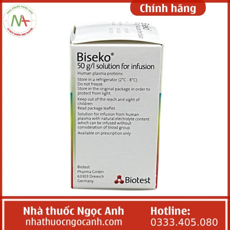 Thuốc Biseko 50 g/L chai 50ml chỉ định, giá bao nhiêu, mua ở đâu?