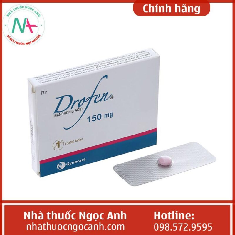 [CHÍNH HÃNG] Drofen là thuốc gì? Công dụng, cách dùng, giá bán?