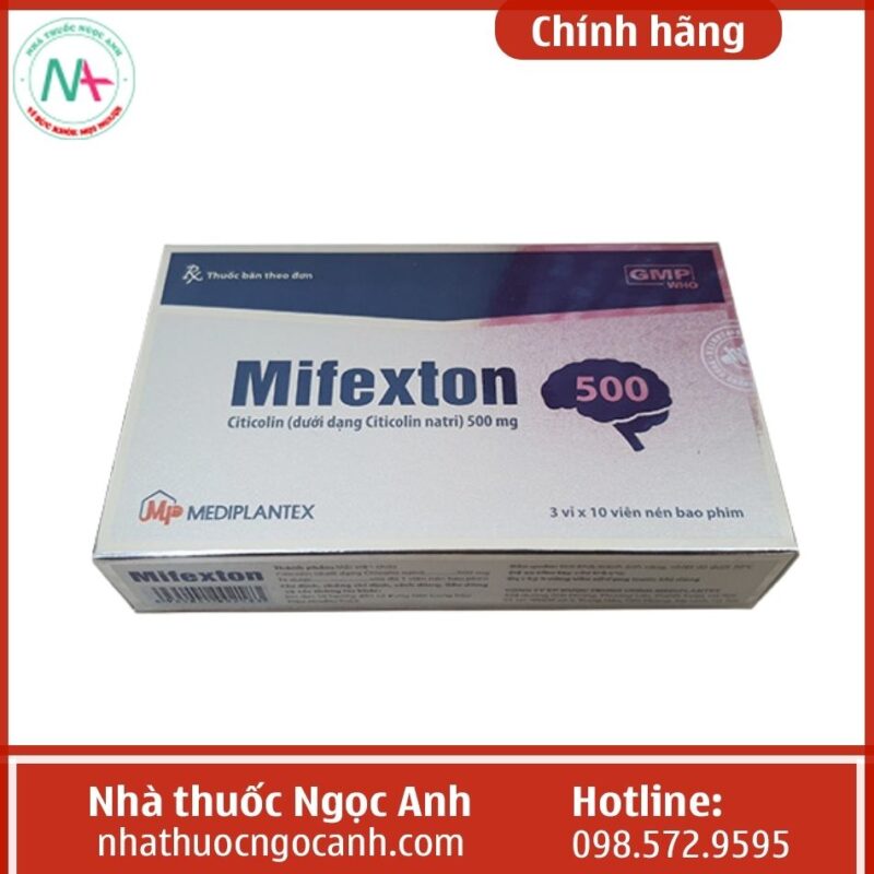 [Chính hãng] Thuốc Mifexton 500: Công dụng, cách dùng