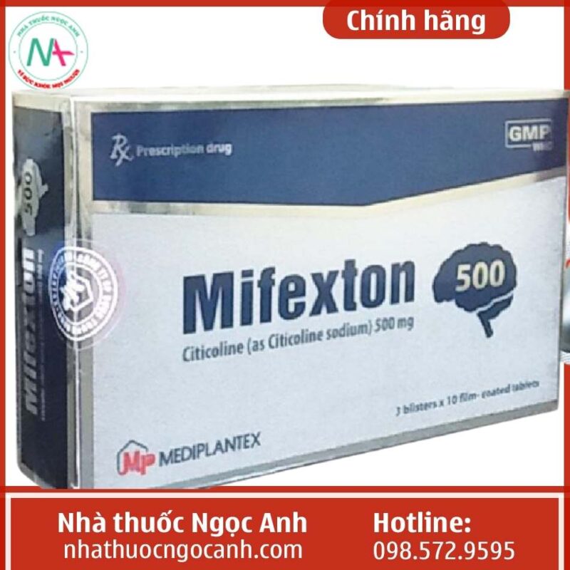 [Chính hãng] Thuốc Mifexton 500: Công dụng, cách dùng