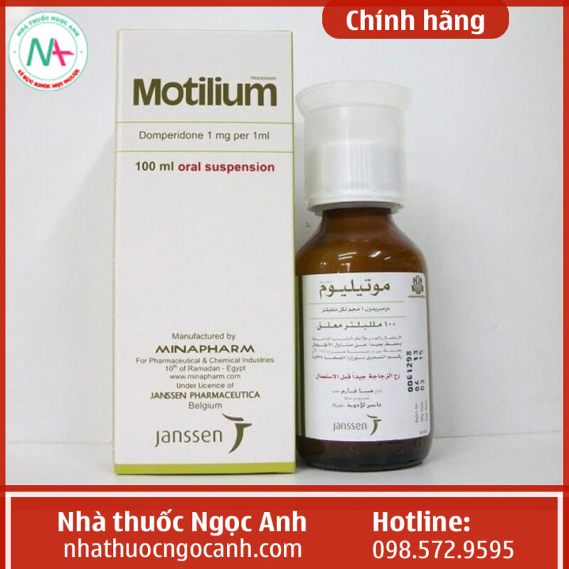 Thuốc Motilium 100ml siro liều dùng cho trẻ em, giá bao nhiêu, mua ở đâu