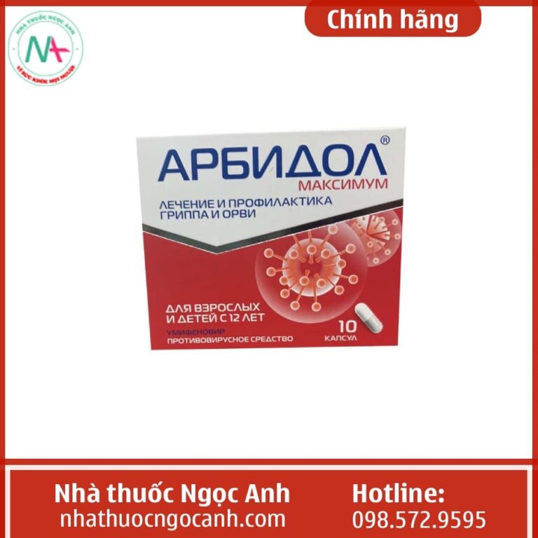 [CHÍNH HÃNG] Thuốc Arbidol 200mg trị Covid - 19 của Nga mua ở đâu?