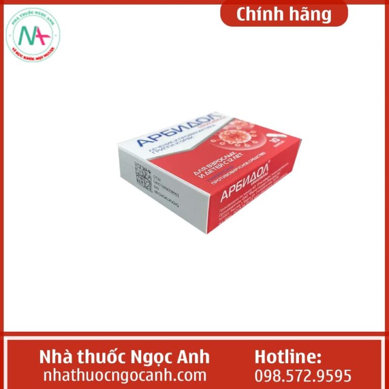 [CHÍNH HÃNG] Thuốc Arbidol 200mg trị Covid - 19 của Nga mua ở đâu?