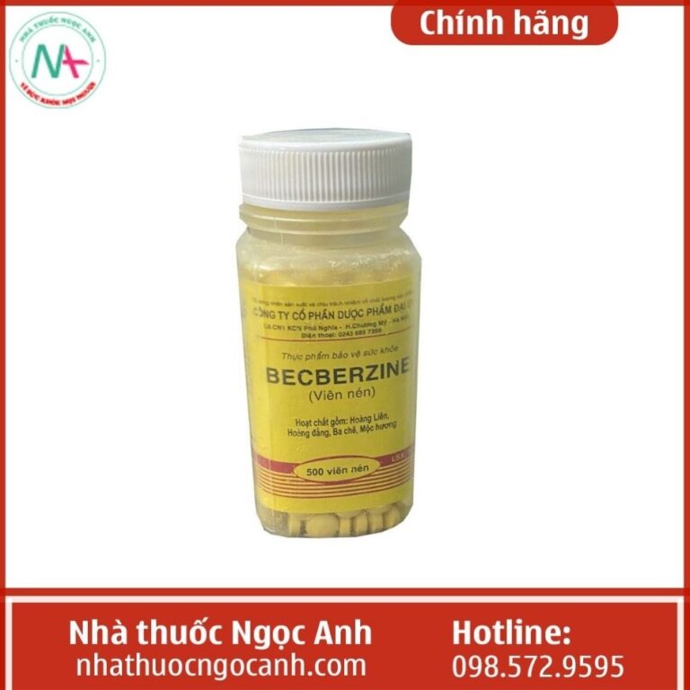 Berberin là thuốc gì? thành phần, công dụng, cách dùng, giá bán