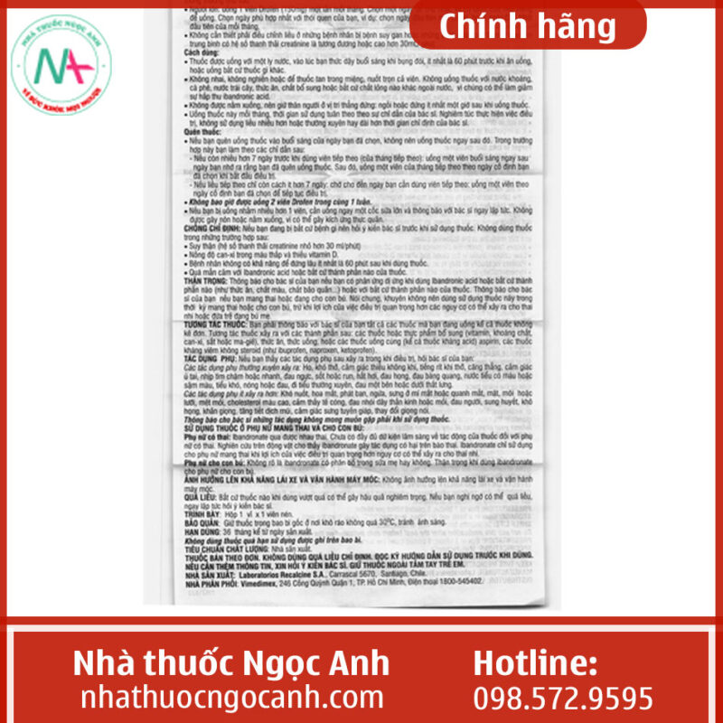 [CHÍNH HÃNG] Drofen là thuốc gì? Công dụng, cách dùng, giá bán?