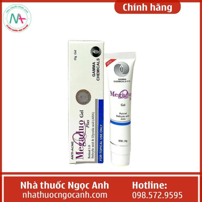 [CHÍNH HÃNG] Megaduo Plus Gel - đánh bay mụn trứng cá, mụn ẩn