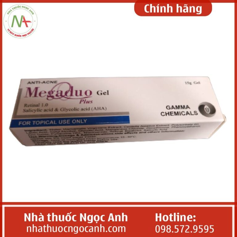 Thuốc Megaduo Plus Gel cách sử dụng, giá bao nhiêu, mua ở đâu