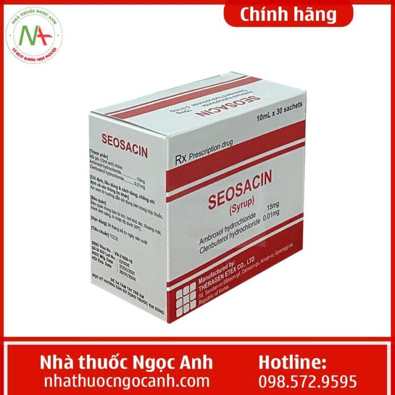 Thuốc Seosacin là thuốc gì, giá bao nhiêu, mua ở đâu?