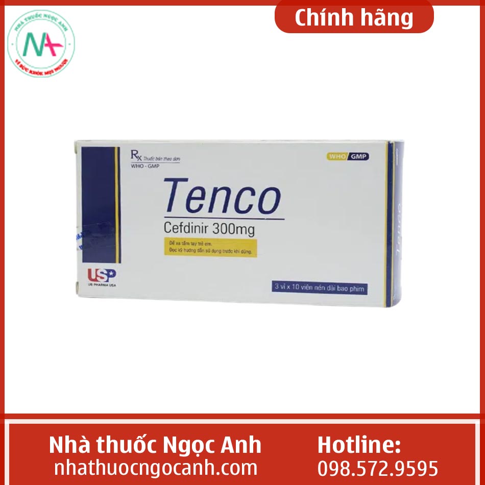 Thuốc Tenco là thuốc gì, giá bao nhiêu, mua ở đâu, tác dụng gì?