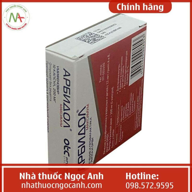 Thuốc Arbidol 200mg là thuốc gì, tác dụng gì, giá bao nhiêu, mua ở đâu?