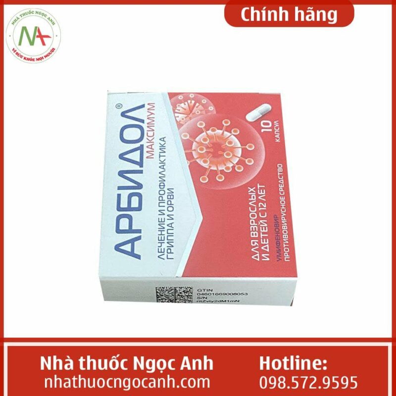 Thuốc Arbidol 200mg là thuốc gì, tác dụng gì, giá bao nhiêu, mua ở đâu?