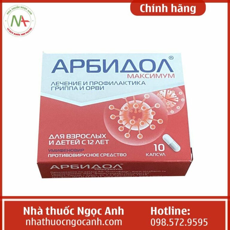 Thuốc Arbidol 200mg là thuốc gì, tác dụng gì, giá bao nhiêu, mua ở đâu?