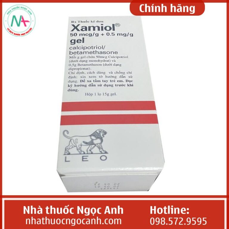 Thuốc Xamiol Gel 15g Leo là thuốc gì, giá bao nhiêu, mua ở đâu?