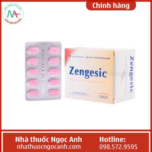 Thuốc Zengesic 500mg có tác dụng gì, mua ở đâu, giá bao nhiêu?
