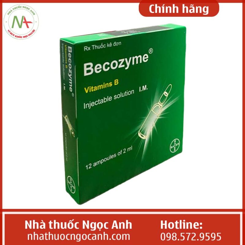 Thuốc Becozyme Inj 2ml có tác dụng gì, giá bao nhiêu, mua ở đâu?