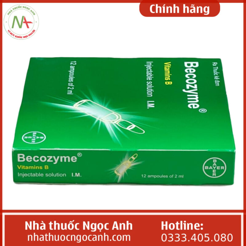 Thuốc Becozyme Inj 2ml có tác dụng gì, giá bao nhiêu, mua ở đâu?