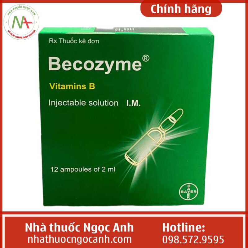 Thuốc Becozyme Inj 2ml có tác dụng gì, giá bao nhiêu, mua ở đâu?