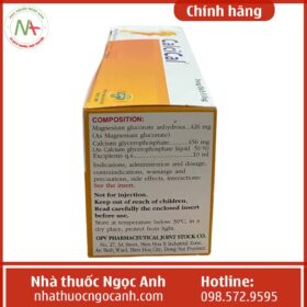 Thuốc Calcical ống 10ml là thuốc gì, tác dụng gì, giá bao nhiêu, mua ở đâu?
