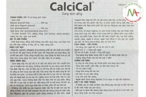 Thuốc Calcical ống 10ml là thuốc gì, tác dụng gì, giá bao nhiêu, mua ở đâu?