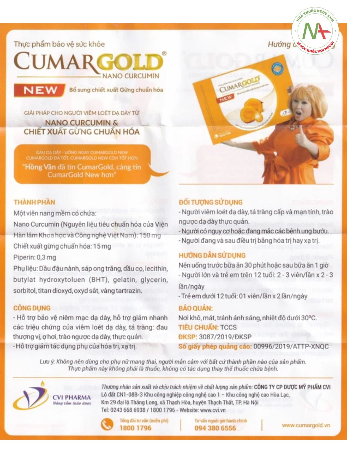 Thuốc CumarGold New có tác dụng gì, giá bao nhiêu, mua ở đâu?