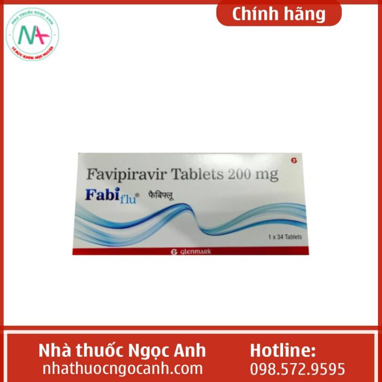 Thuốc Fabiflu 200 là thuốc gì, giá bao nhiêu, mua ở đâu, tác dụng gì?